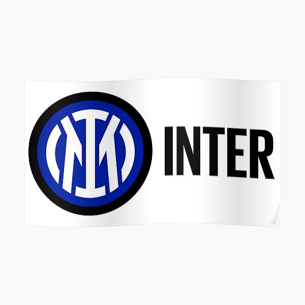 "INTER - LOGO" Poster for Sale by MiaStark44 | Redbubble