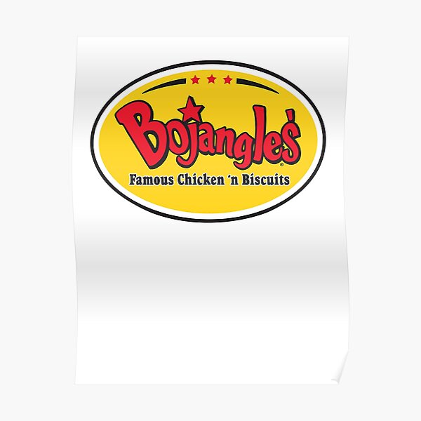 Póster «Logotipo de Bojangles - Comida rápida No 1» de NikaHudzik ...
