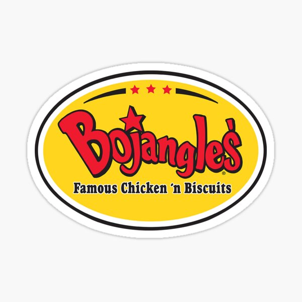 "Bojangles logo - Fast Food No 1" Sticker for Sale by NikaHudzik ...