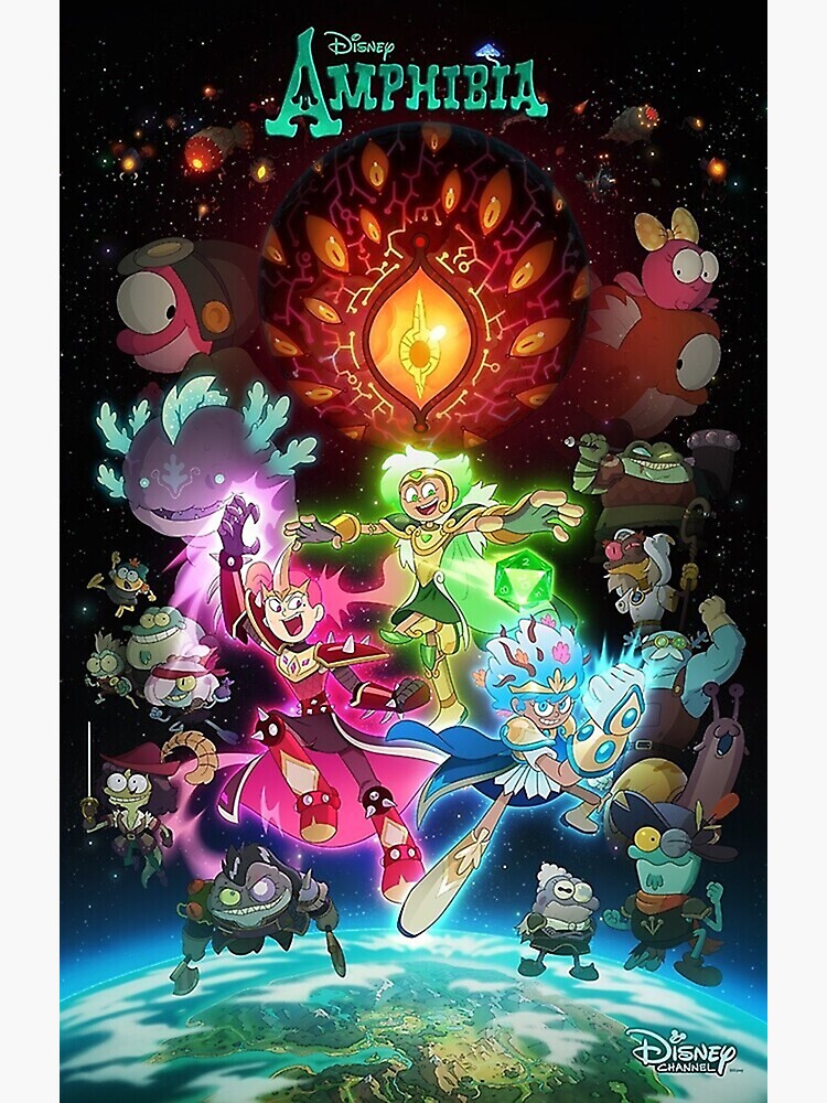 "Amphibia Calamity Powers" Poster for Sale by Casandramonaha | Redbubble