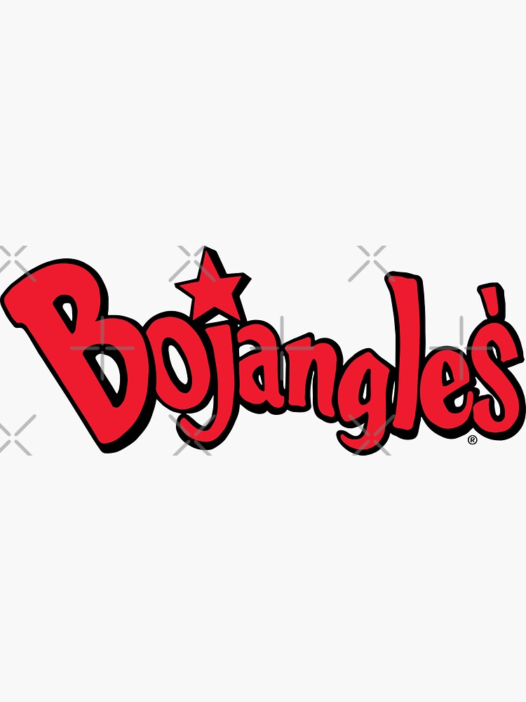 "Bojangles logo" Sticker for Sale by NikaHudzik | Redbubble