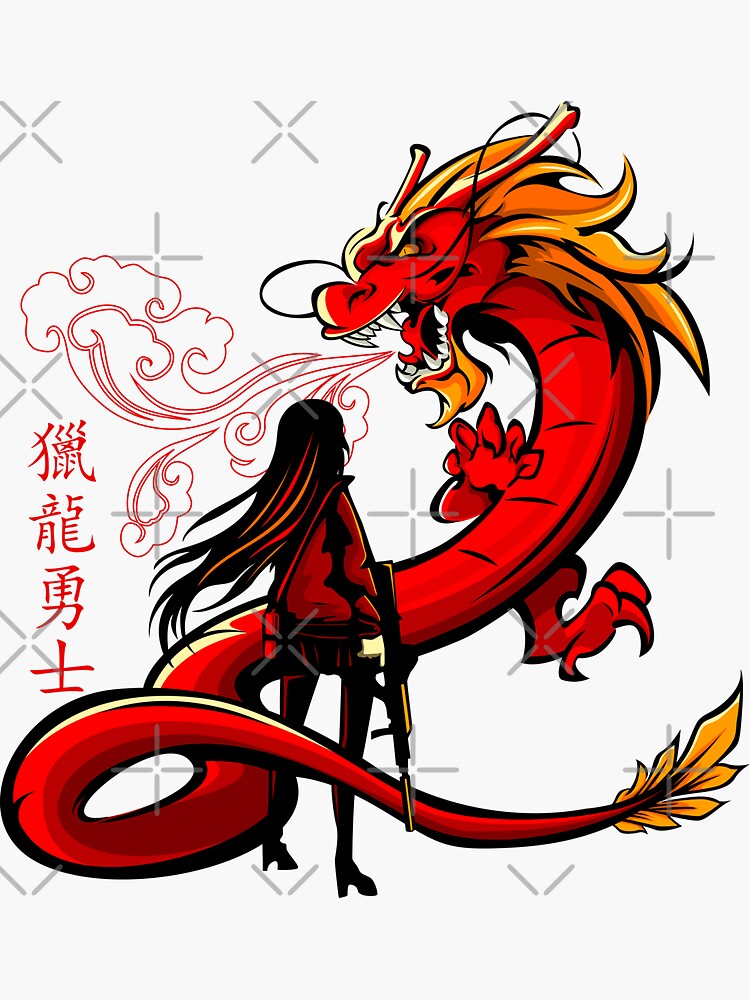 "Anime Warrior With Gun" Sticker for Sale by Kawai-Corner | Redbubble