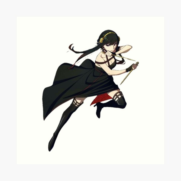 "Yor Forger Spy X Family " Art Print for Sale by Farah-FD | Redbubble