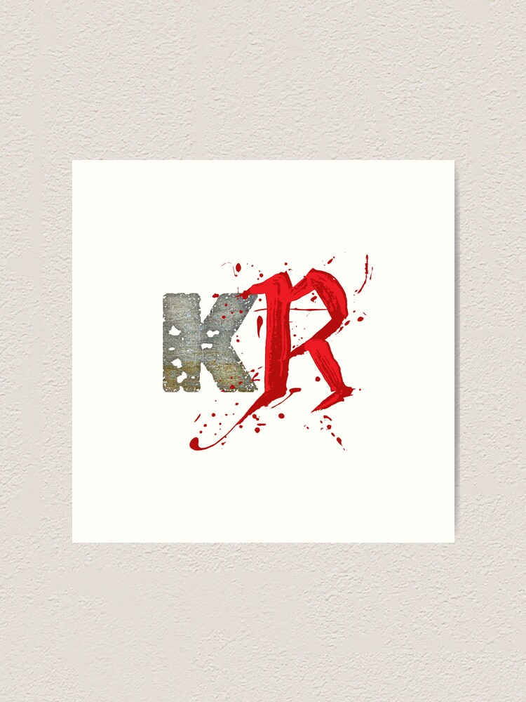 "The Kid and The Ripper Initials Logo" Art Print for Sale by ...