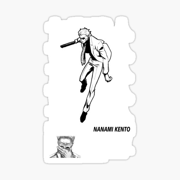 "Nanami Kento JJK" Sticker for Sale by BlessShop | Redbubble