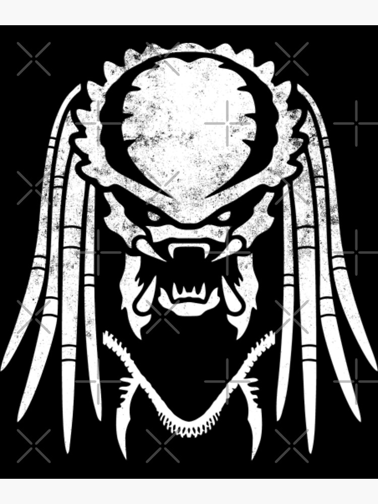 "Predator Grunge predator with alien tail" Poster for Sale by ...