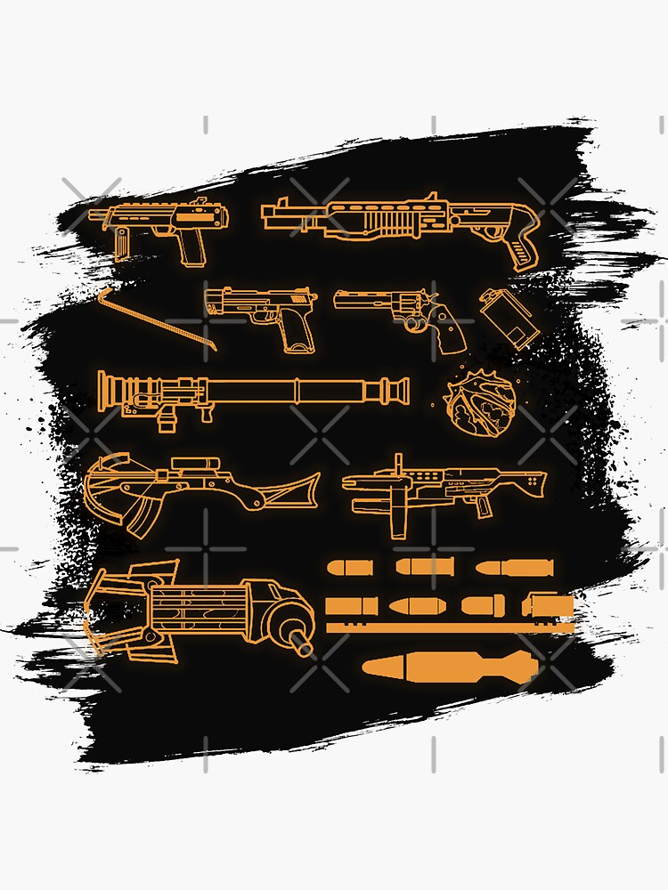"Weapons Cache HL" Sticker for Sale by elita01 | Redbubble