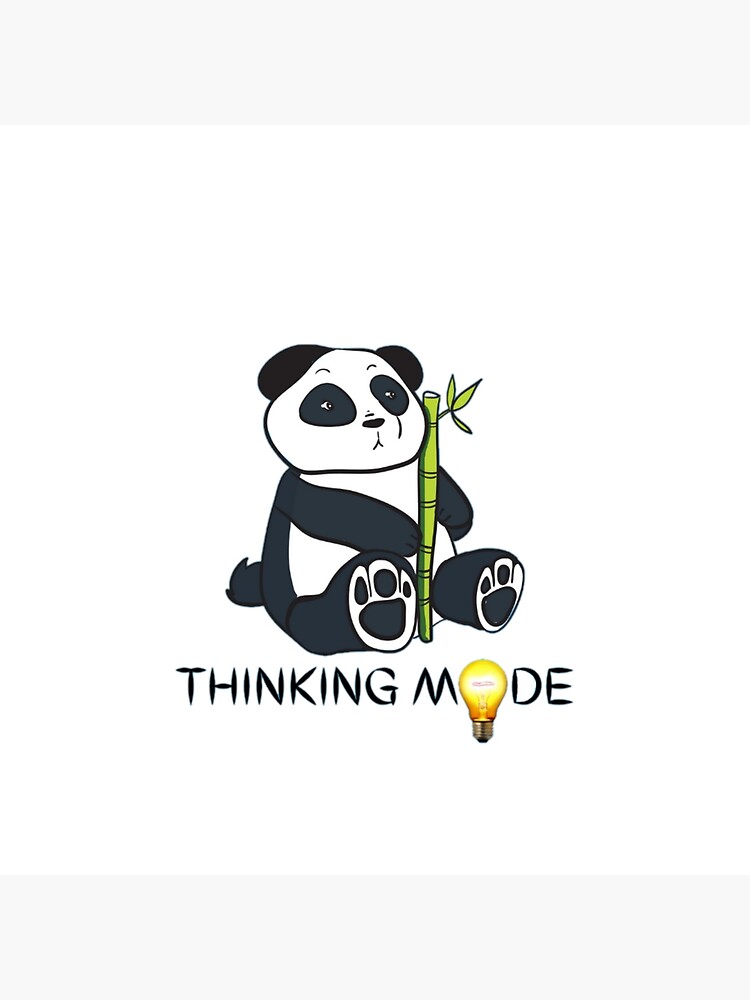 "Thinking Mode" Poster for Sale by HIPLUS | Redbubble