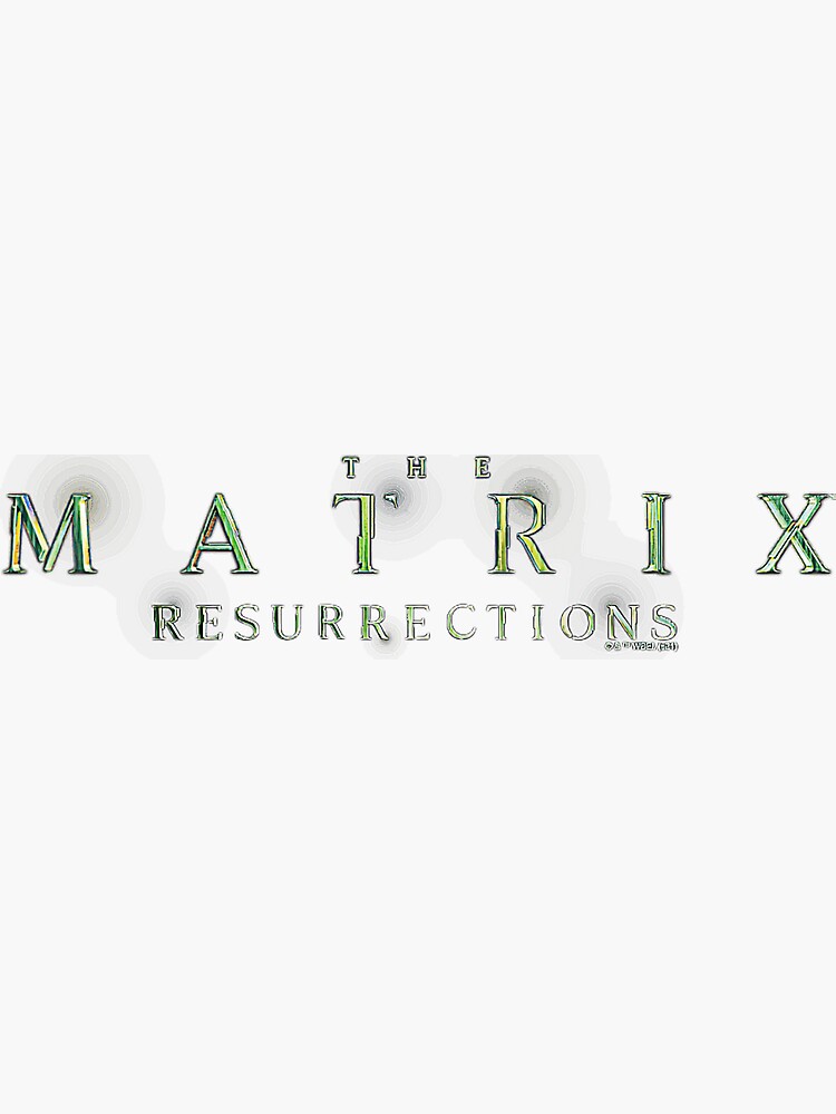 "The Matrix film The Matrix" Sticker for Sale by saiwnbeeeeaa | Redbubble