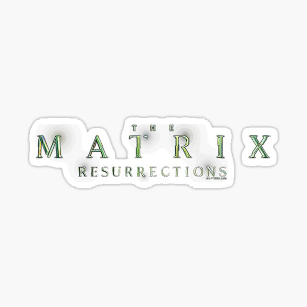 "The Matrix film The Matrix" Sticker for Sale by saiwnbeeeeaa | Redbubble