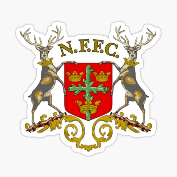 "Nottingham forest " Sticker for Sale by Shopclubdesign | Redbubble