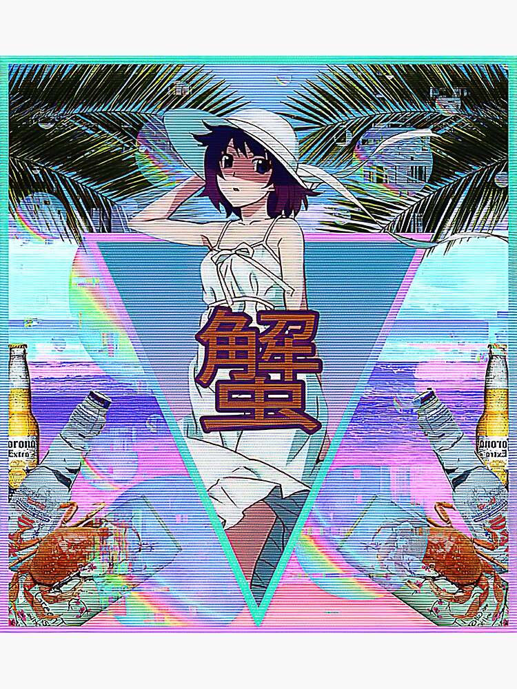"Monogatari Series anime" Sticker for Sale by jugbandio | Redbubble