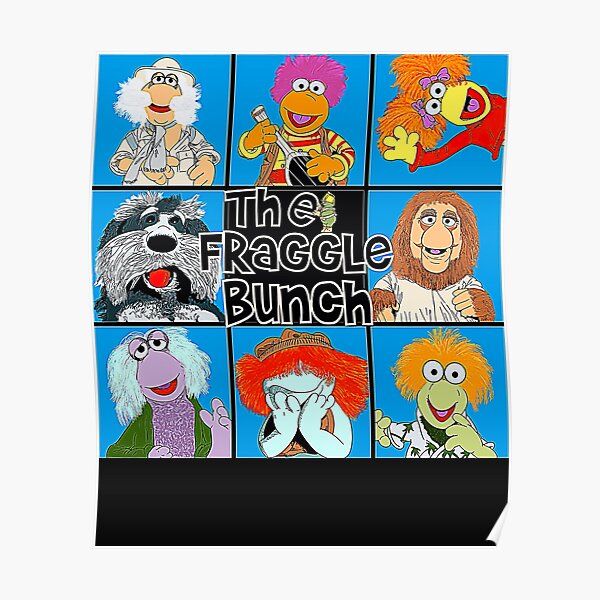 "Fraggle Rock Fraggle kkkk" Poster for Sale by alinashoo | Redbubble