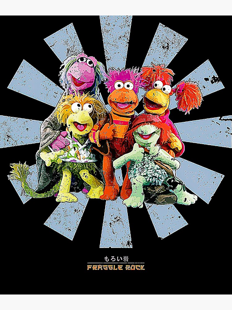 "Fraggle Rock Fraggle Rockk" Poster for Sale by alinashoo | Redbubble