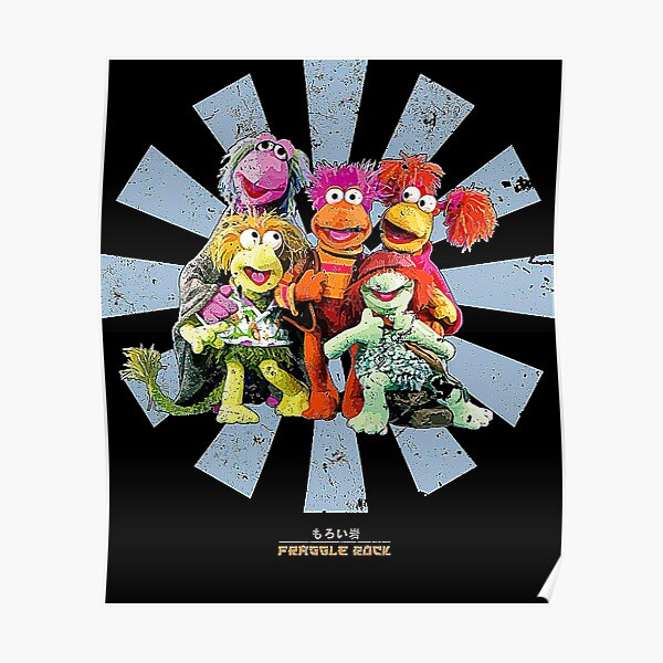 "Fraggle Rock Fraggle Rockk" Poster for Sale by alinashoo | Redbubble