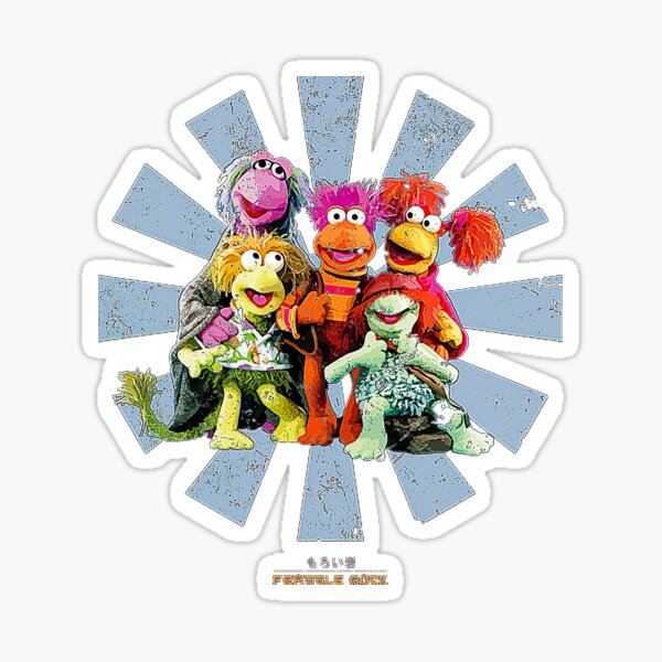 "Fraggle Rock Fraggle Rockk" Sticker for Sale by alinashoo | Redbubble