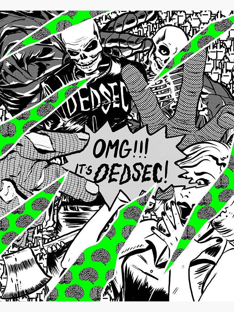 "It's Dedsec" Photographic Print by PawandFang | Redbubble