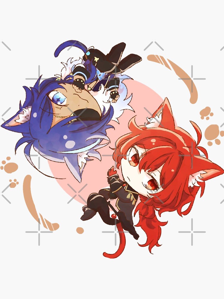 "Imagination Connecting One Song Cute Genshin Impact Chibi Kaeya And ...