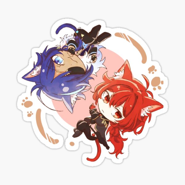 "Imagination Connecting One Song Cute Genshin Impact Chibi Kaeya And ...