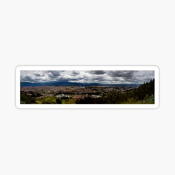 "Cuenca, Ecuador - Panorama" Sticker for Sale by alabca | Redbubble