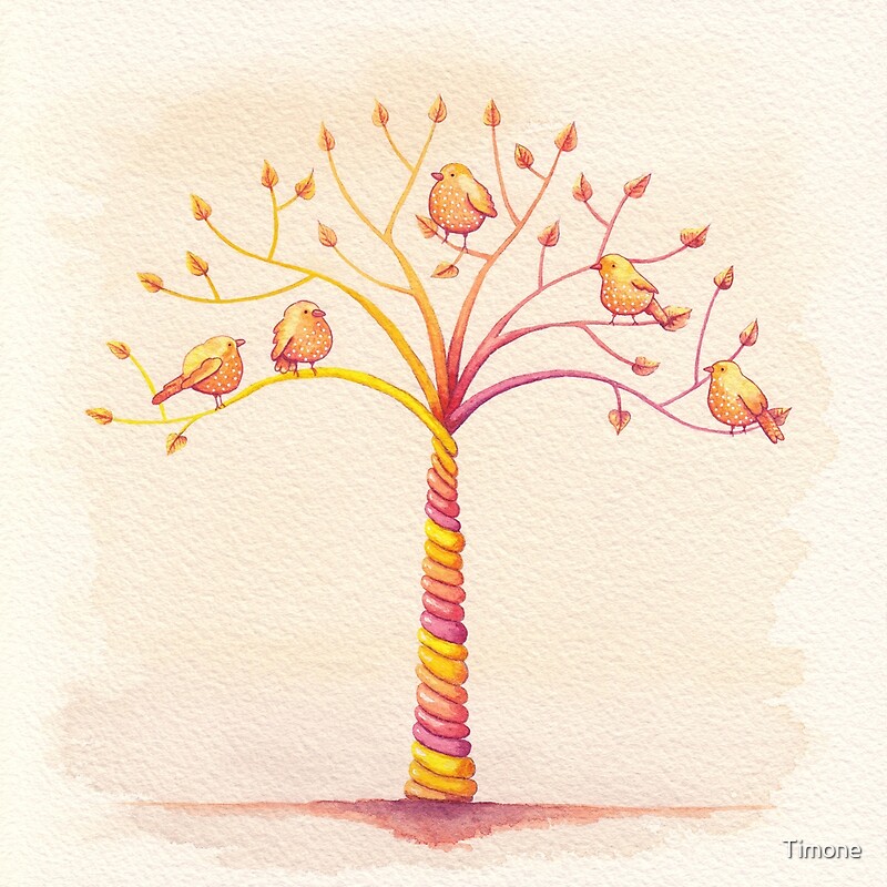 "April Tree" by Timone | Redbubble