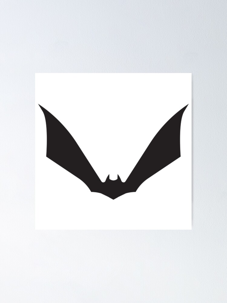 "Bat Symbol Fan Art" Poster for Sale by Madriquista | Redbubble
