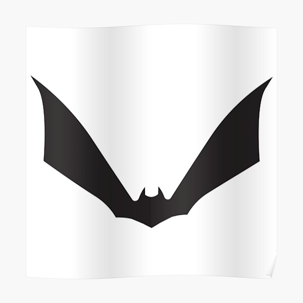"Bat Symbol Fan Art" Poster for Sale by Madriquista | Redbubble