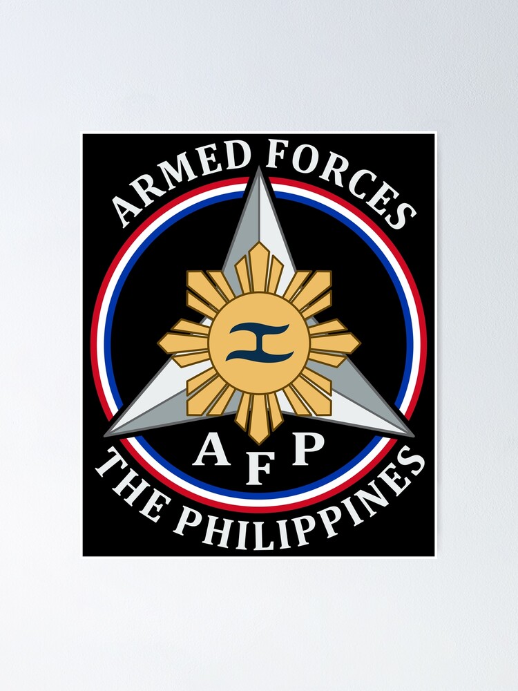 "Filipino Armed Forces AFP Army Philippines Military #2209" Poster for ...