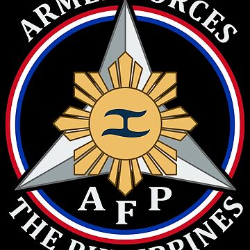 "Filipino Armed Forces AFP Army Philippines Military #2209" Sticker for ...