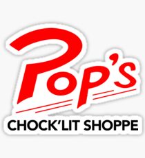 Pops Chocklit Shoppe Stickers | Redbubble