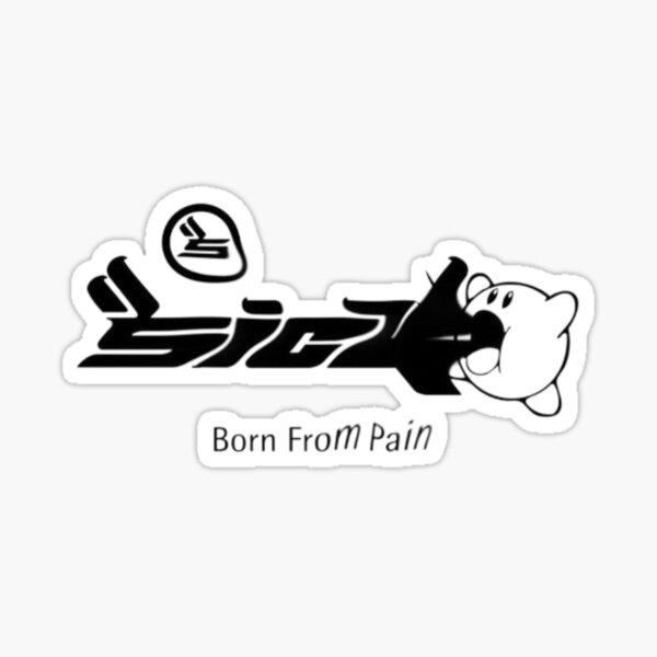 "Sicko" Sticker for Sale by uchiratheslayer | Redbubble