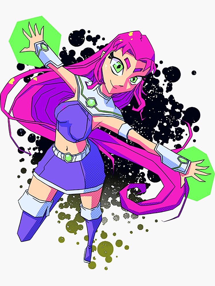 "rebirth starfire" Sticker for Sale by nehajohnston | Redbubble