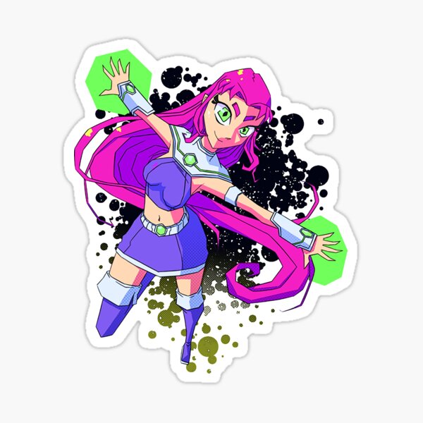 "rebirth starfire" Sticker for Sale by nehajohnston | Redbubble