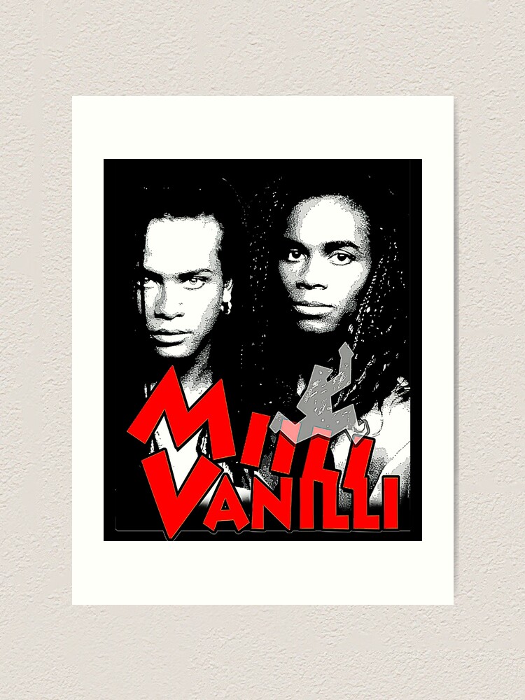 "Milli Vanilli fan Milli Vanilli Milli Vanilli Milli Vanilli" Art Print ...
