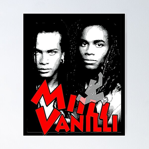 Póster for Sale con la obra «Milli Vanilli ventilador Milli Vanilli ...