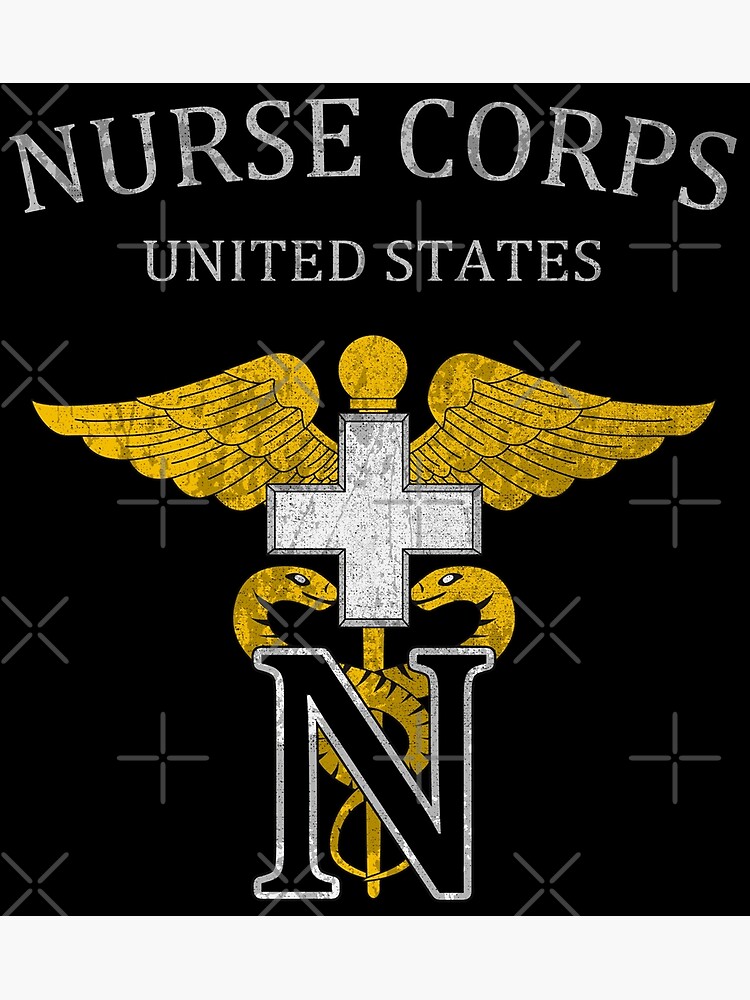 "US Army Nurse Corps USA Military Nurse #2218" Poster for Sale by Rare ...