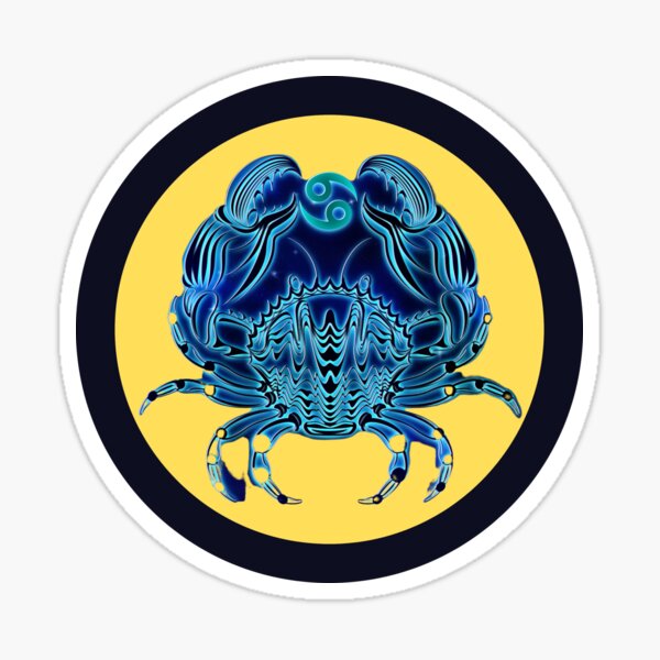 "Cancer zodiac design " Sticker for Sale by KFashion4u | Redbubble