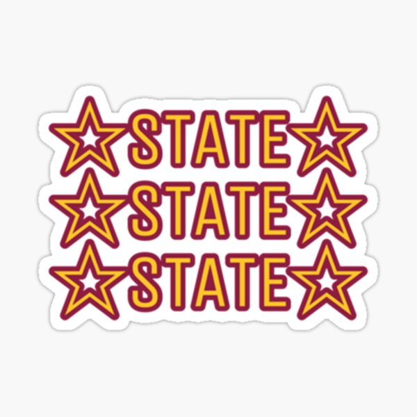 "State " Sticker for Sale by PHXCustoms | Redbubble