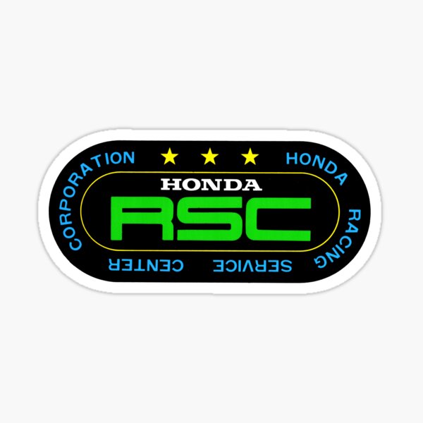 "RSC Superbike Endurance Team " Sticker by Speedjunkies | Redbubble