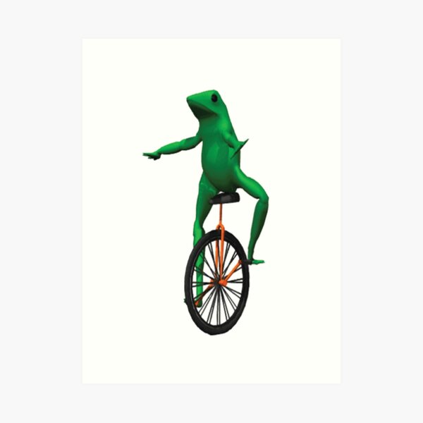 Dat Boi Frog Art Prints | Redbubble