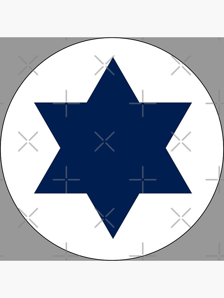 Póster «Roundel de la Fuerza Aérea de Israel» de OuofBusiness | Redbubble
