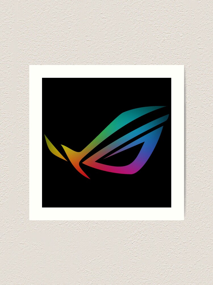 Kunstdruck for Sale mit "Asus ROG-Logo RGB (Chroma)" von ItsAbhishek ...