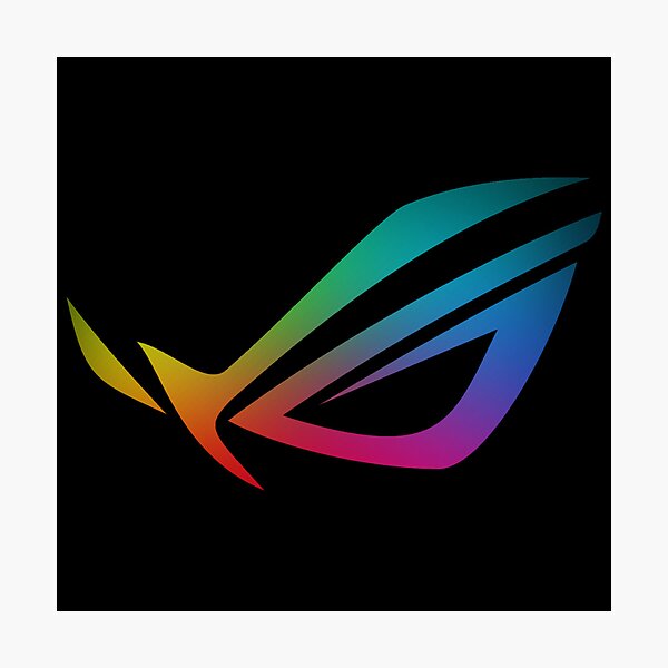 "Asus ROG Logo RGB (Chroma)" Photographic Print for Sale by ItsAbhishek ...