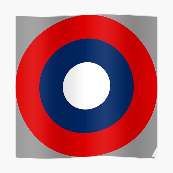 "US Army Air Force Roundel" Poster by OuofBusiness | Redbubble