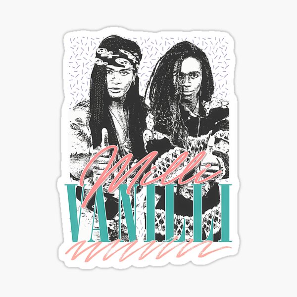 "Milli Vanilli Milli Vanilli Milli Vanilli gift" Sticker by ...