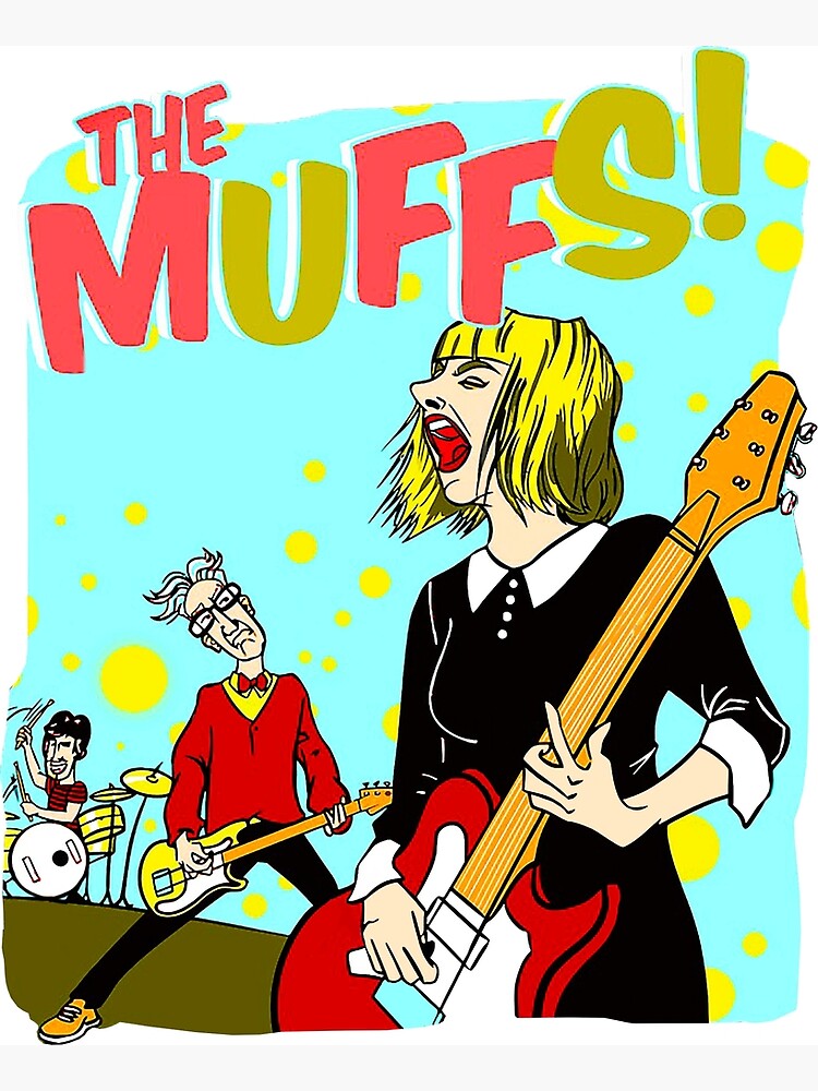 "The Muffs cartoon" Poster for Sale by arvidfeil | Redbubble