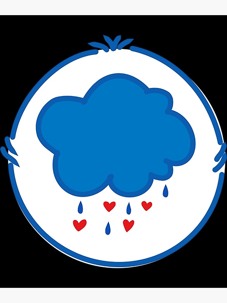 "Care Bears T-ShirtGrumpy Bear Symbol" Poster for Sale by MirabelSaul ...