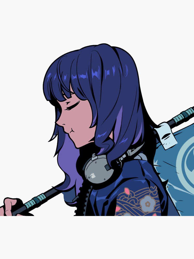 "AZUKI ANIME | Japanese art style" Sticker for Sale by AVATAR-MANIA ...