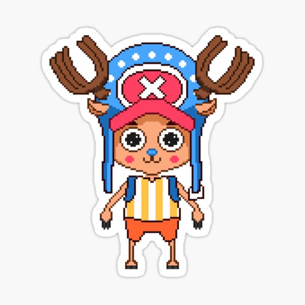"Tony Tony Chopper One Piece" Sticker for Sale by LunaMosciski | Redbubble