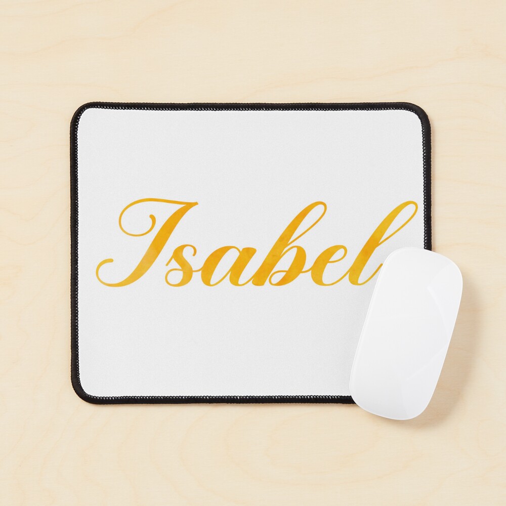 "Isabel" Sticker for Sale by DitaNadiaStore | Redbubble